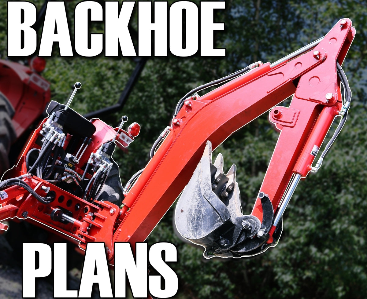 Backhoe Plans & DXf Files – 57Design